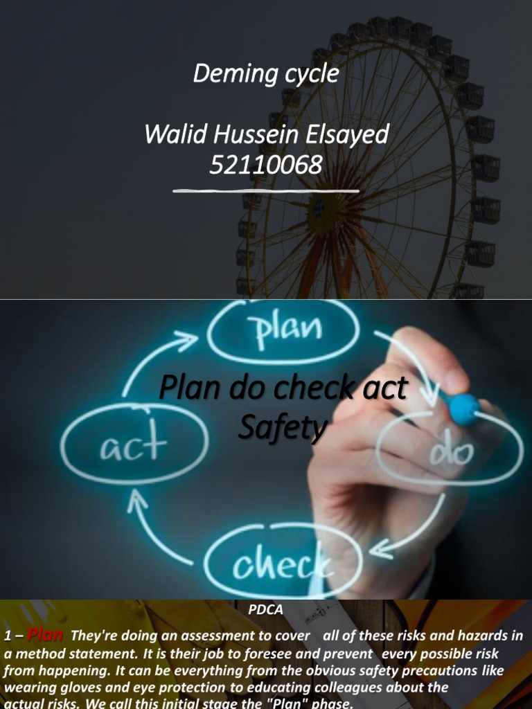 Planning for Safety: Applying the PDCA Cycle to Hazard Identification ...
