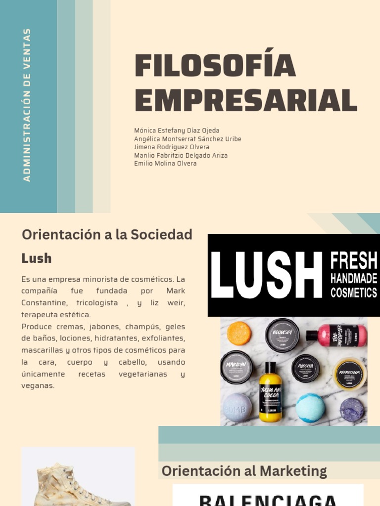 Filosofía Empresarial | PDF