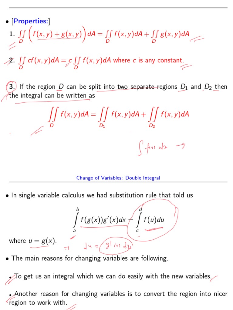 Integral calculus-II | PDF | Derivative | Mathematics Integral calculus-II | PDF | Derivative | Mathematics
