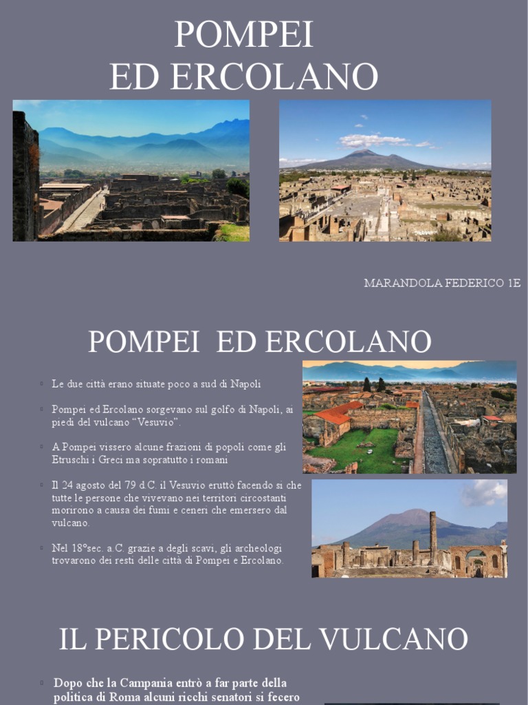 Pompei Ed Ercolano | PDF