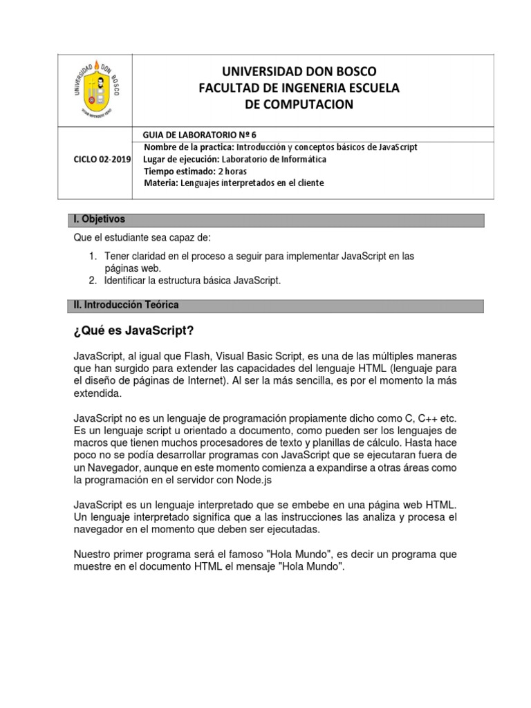 Guia Javascrptsublime | PDF | Script Java | Lenguaje de programación