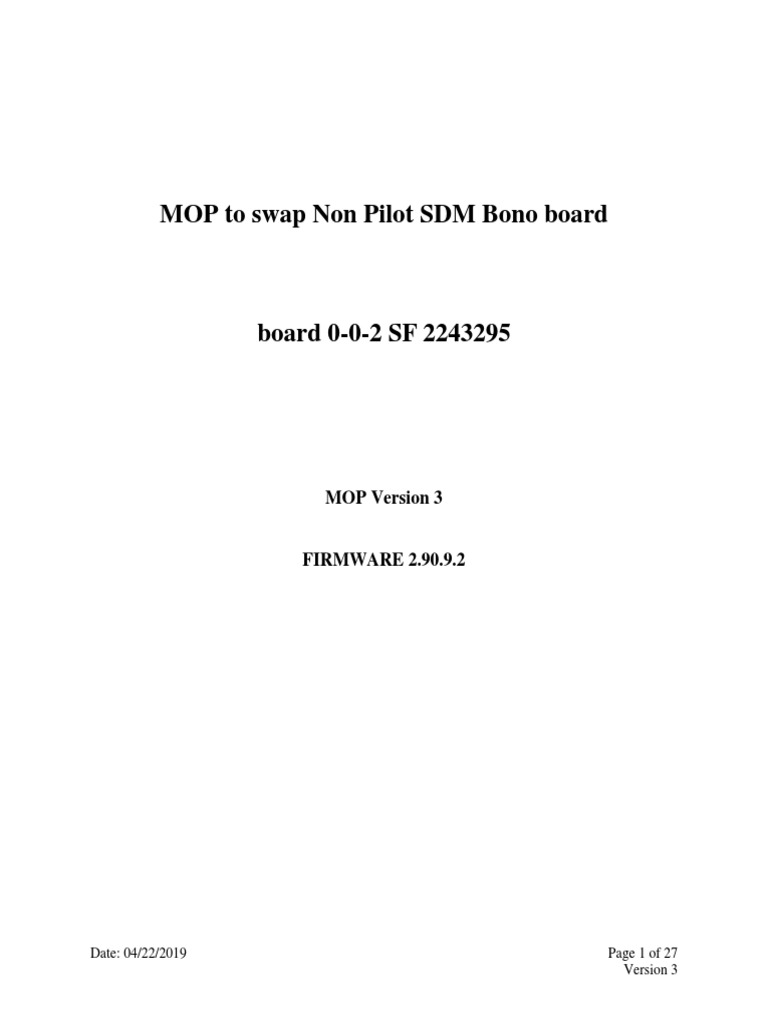 SDM FE BONO Card 2 Replacement Server Sdmsncfe | PDF | Booting | Bios