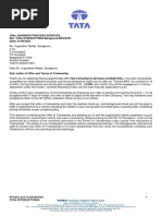 TCS Offer Letter PDF | PDF | Arbitration | Intellectual Property