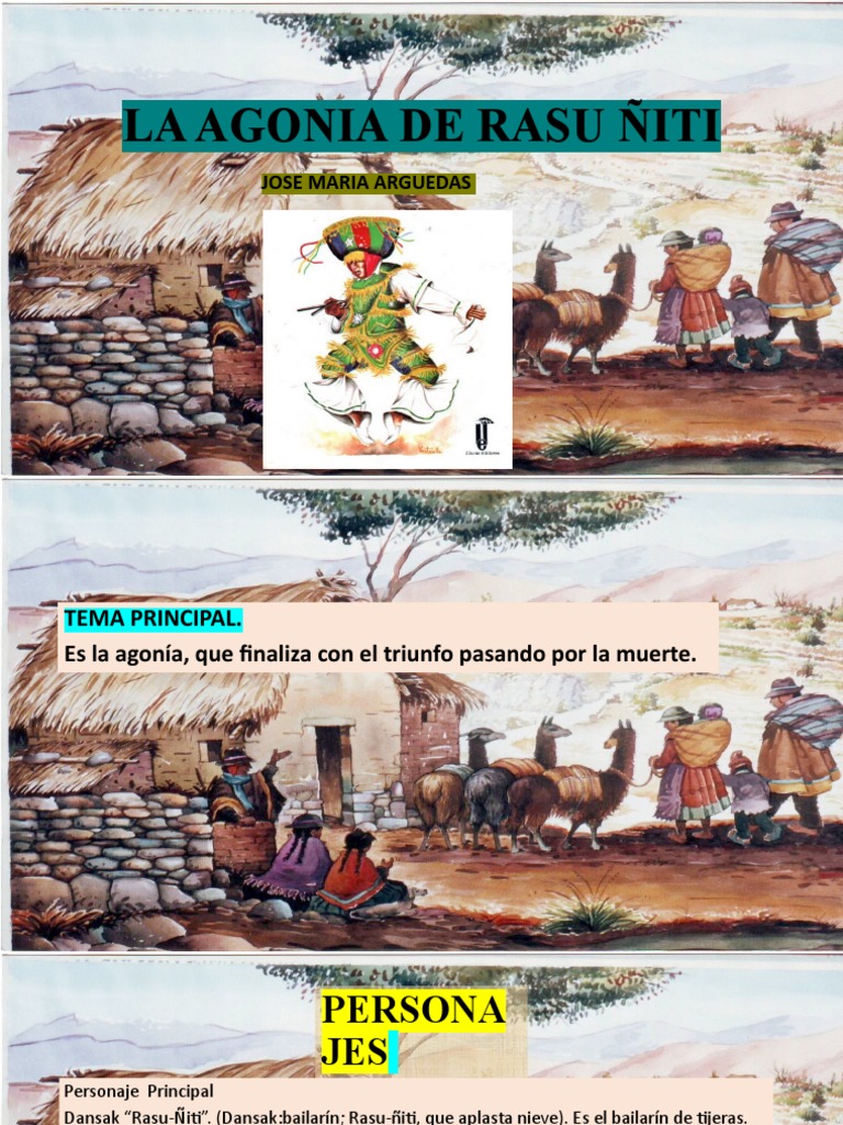 La Agonia de Rasu Ñiti | PDF