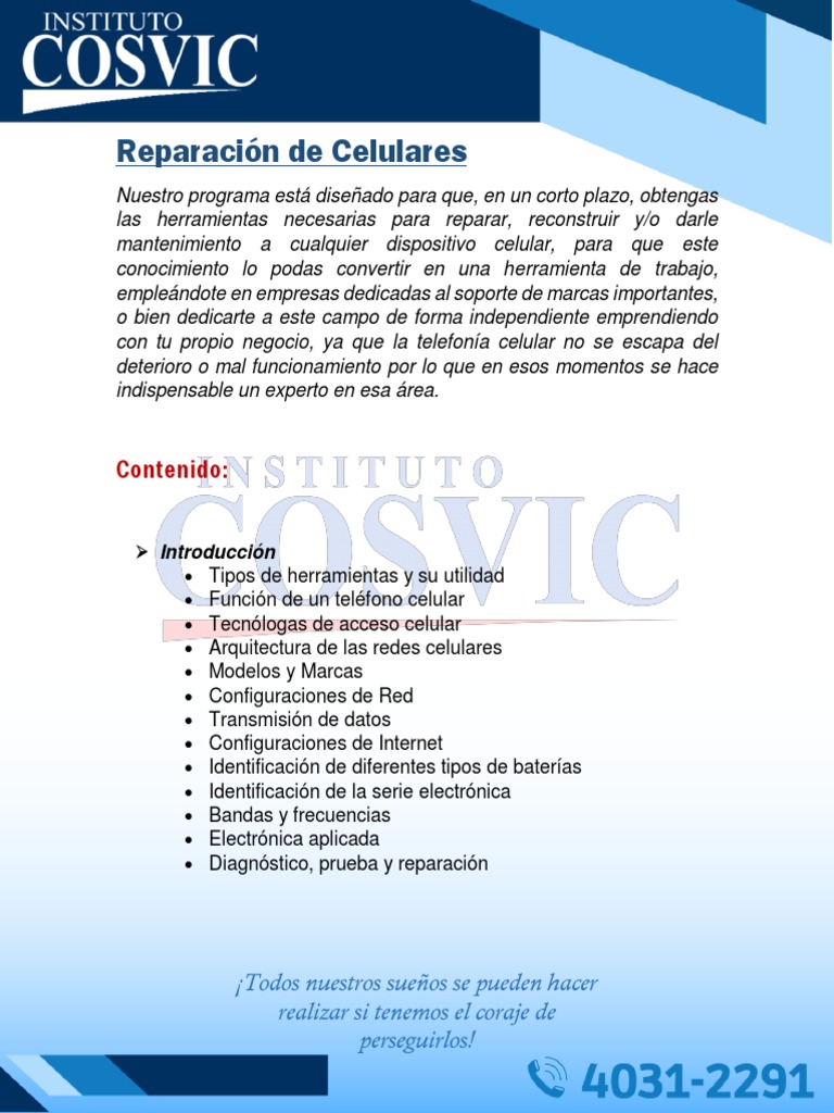 Reparación de Celulares | PDF