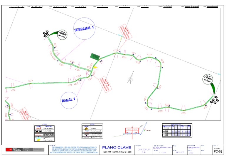 Ploteo Final Bloque I-R1 1+300.00 - 2+256.30 | PDF