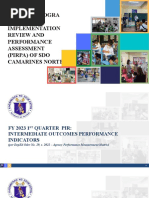 OPCRF For School Heads 2023 2024 Template | PDF | Learning | Business