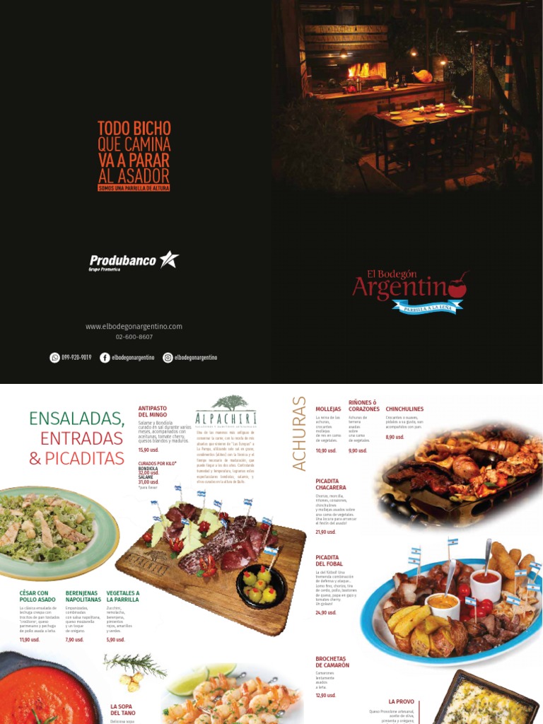 Menu EBA 1o Noviembre 2022 WEB | PDF | Pizza | Menudencias