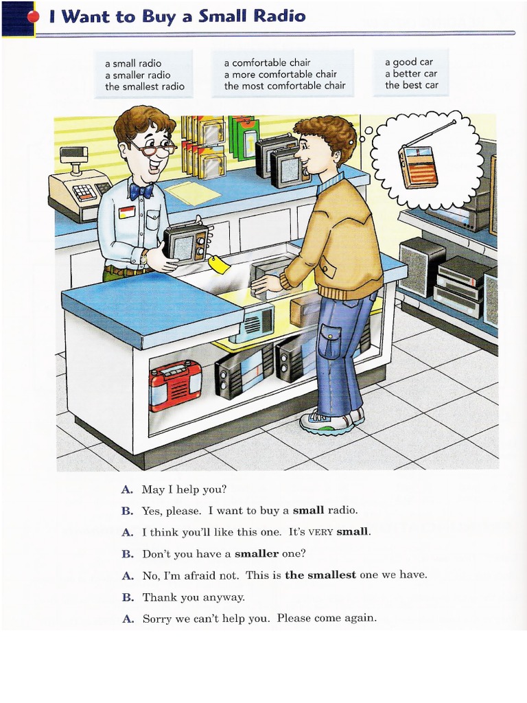 Dialogue Superlatives and Comparatives #2 | PDF