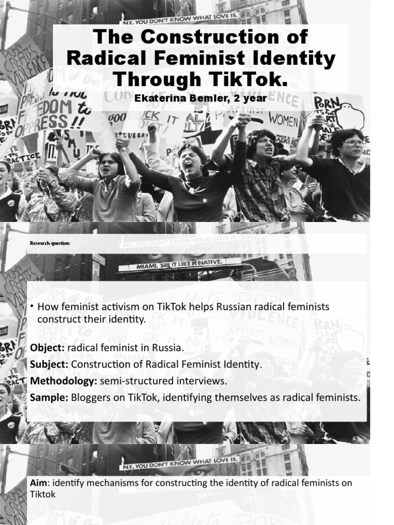 The Construction of Radical Feminist Identity Through TikTok | PDF ...