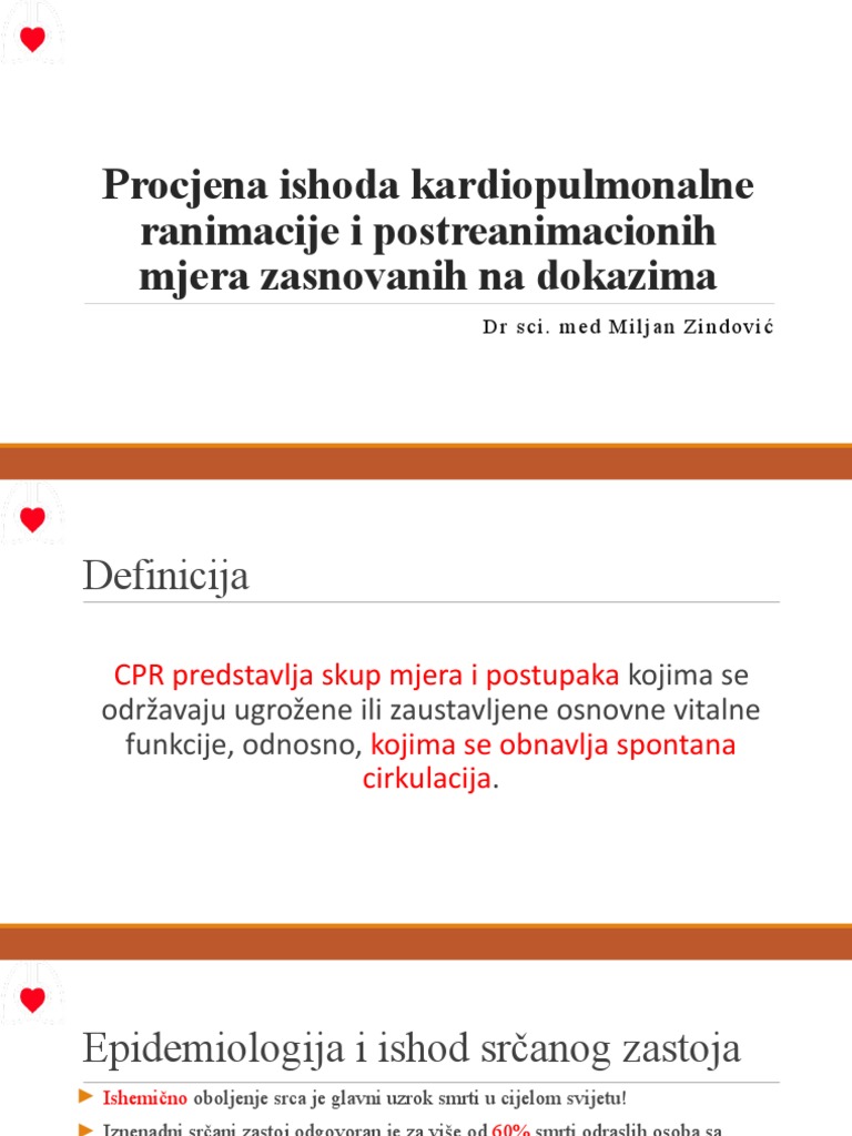Kardiopulmonalna Reanimacija | PDF