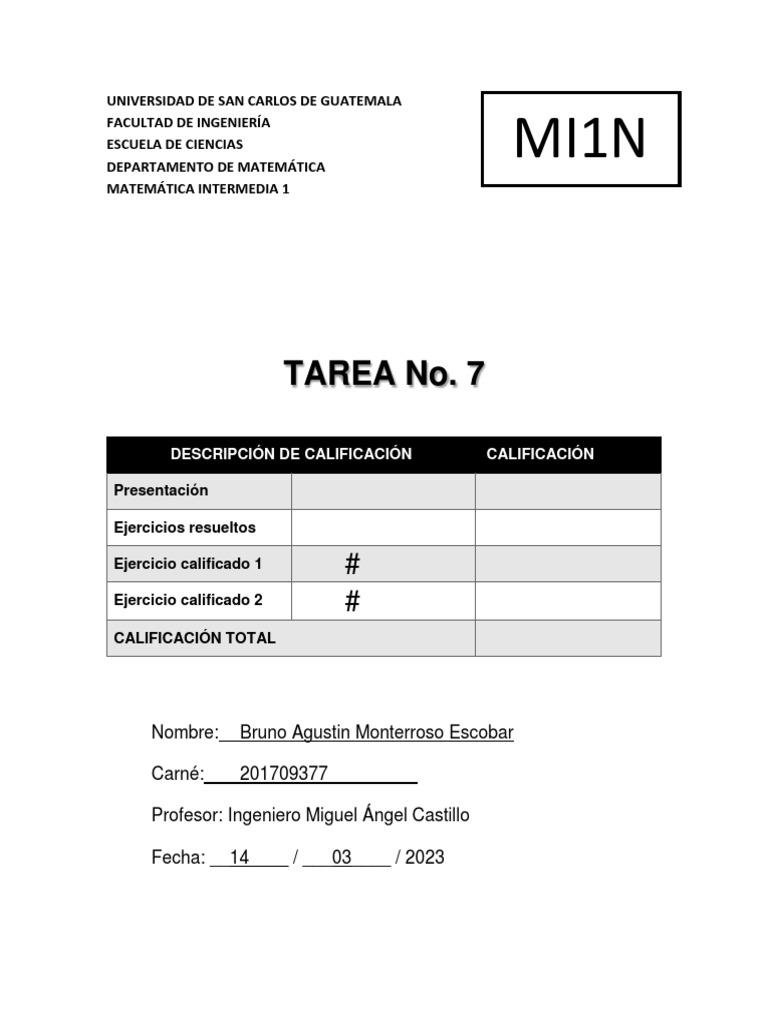 Bruno Monterroso Tarea7 PDF | PDF
