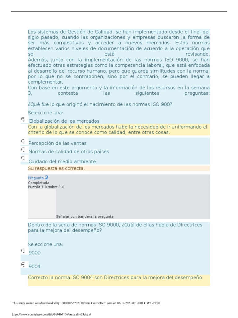 Autocali s33 | PDF | Iso 9000 | Economias