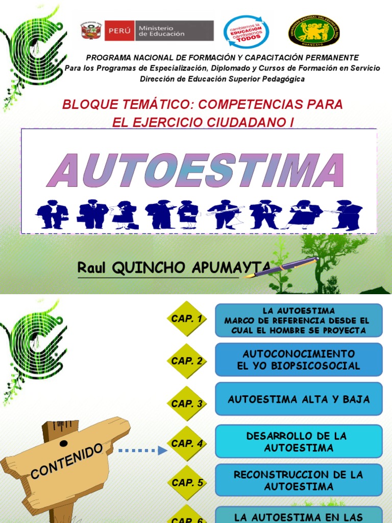 Autoestima CLASE 01.ppt - Pps | PDF | Autoestima | Invasión
