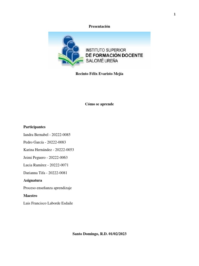 Resumen-Como Se Aprende | PDF | Aprendizaje | Conocimiento