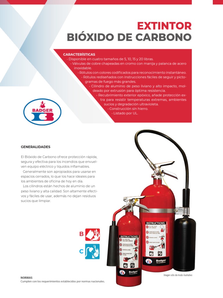 EXAIN - Extintor CO2, 20 Lbs | PDF