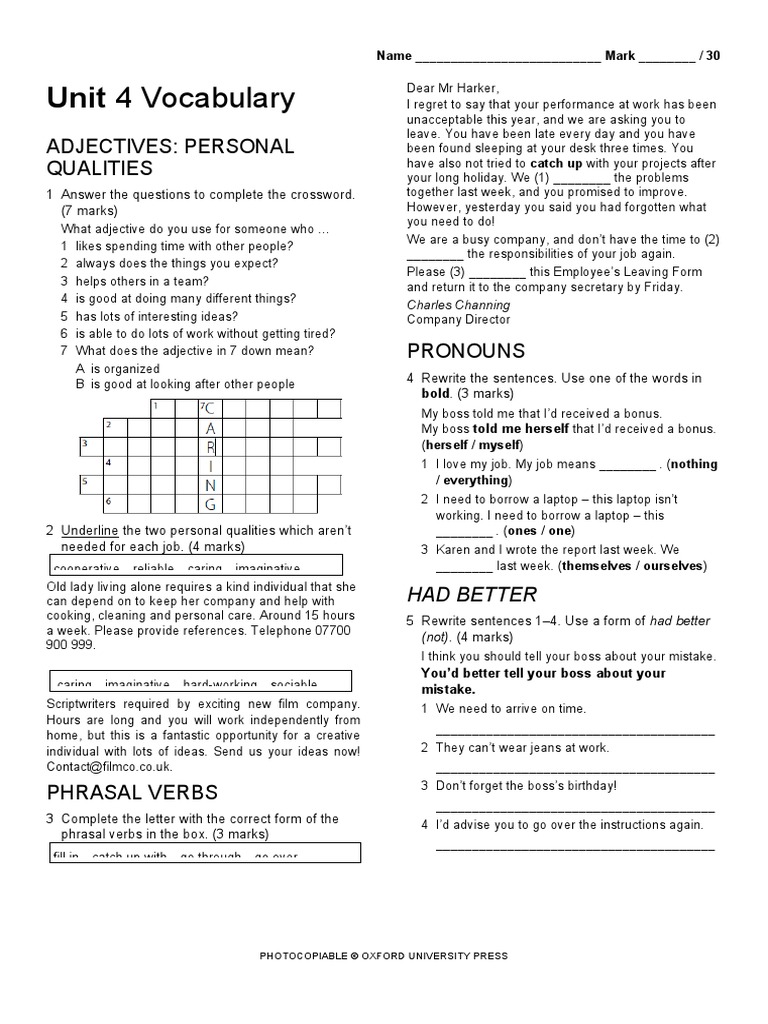 04 Unit 4 p26 | Download Free PDF | Linguistic Typology | Languages