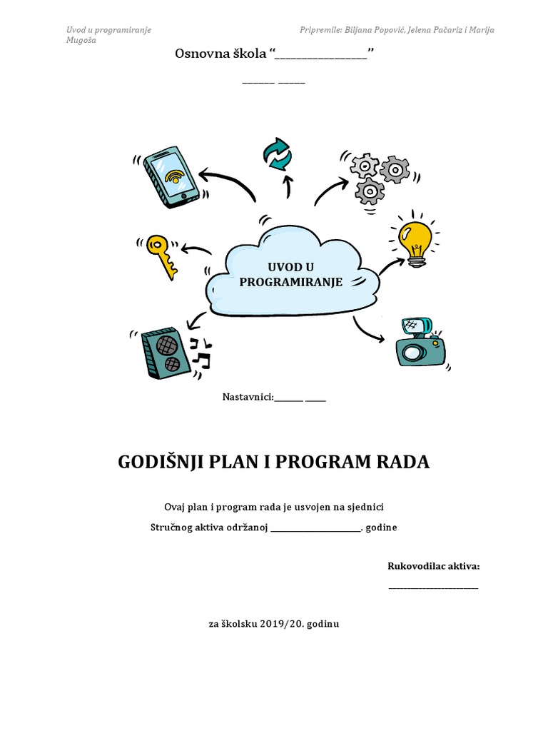 Plan I Program - Uvod U Programiranje | PDF