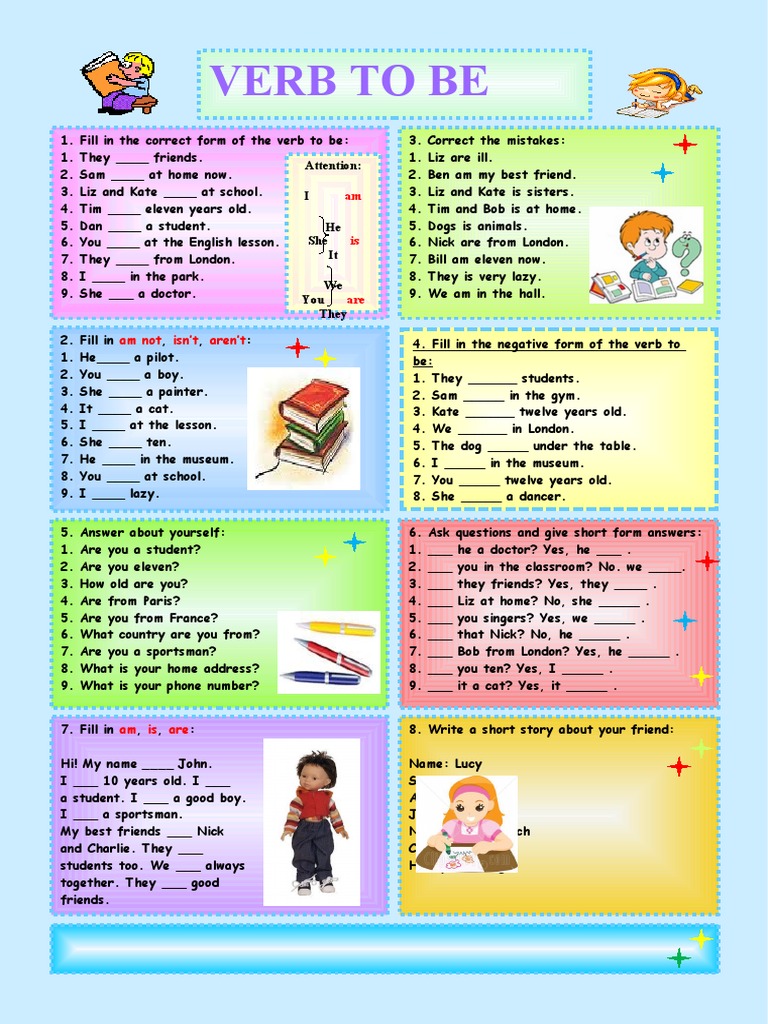 Assignment 1 - Verb To Be | PDF