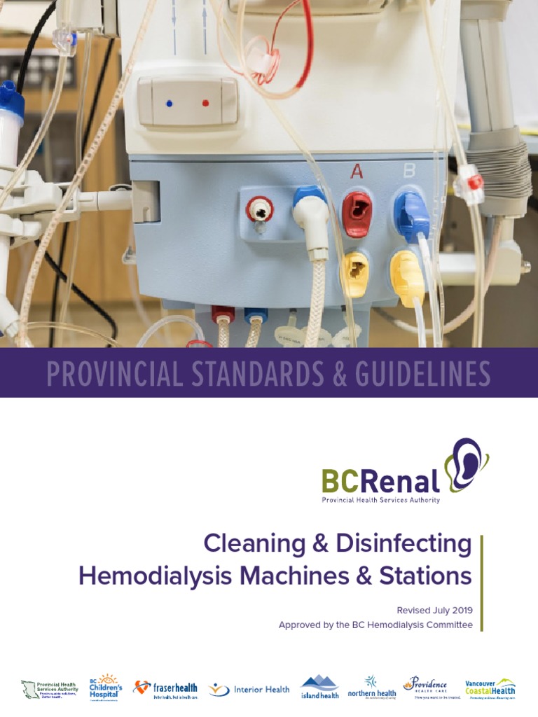 HD Guideline Cleaning Disinfecting HD Machines | PDF | Hemodialysis ...