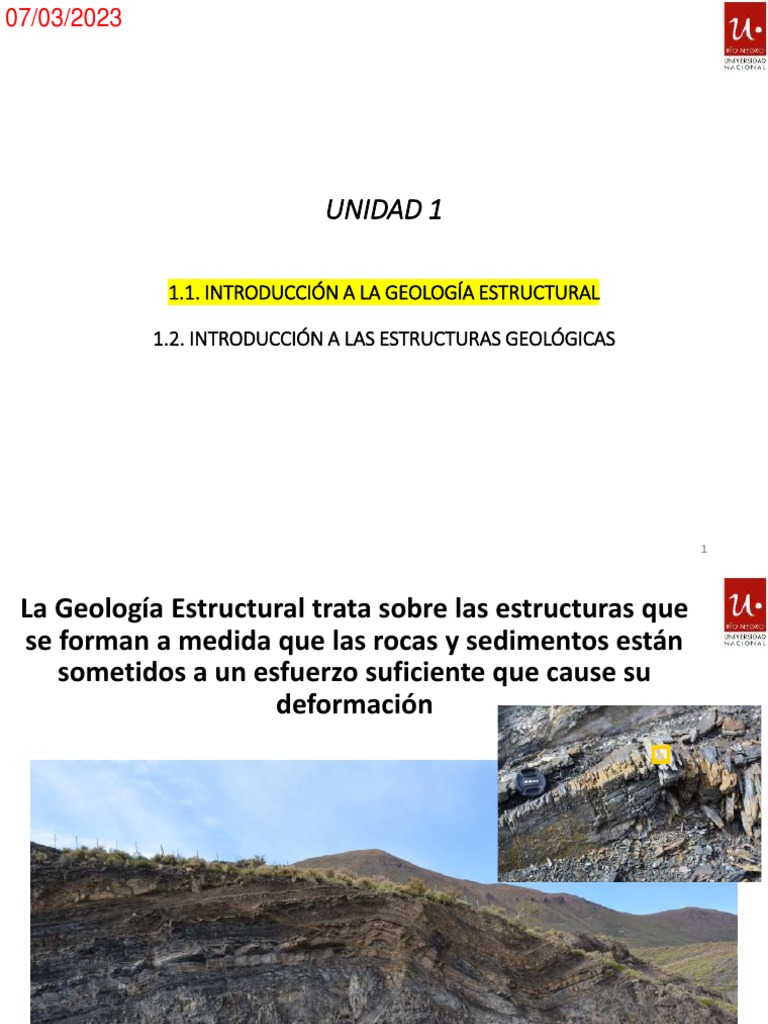 Introducción a la Geología Estructural | PDF | Placas tectónicas | Geología