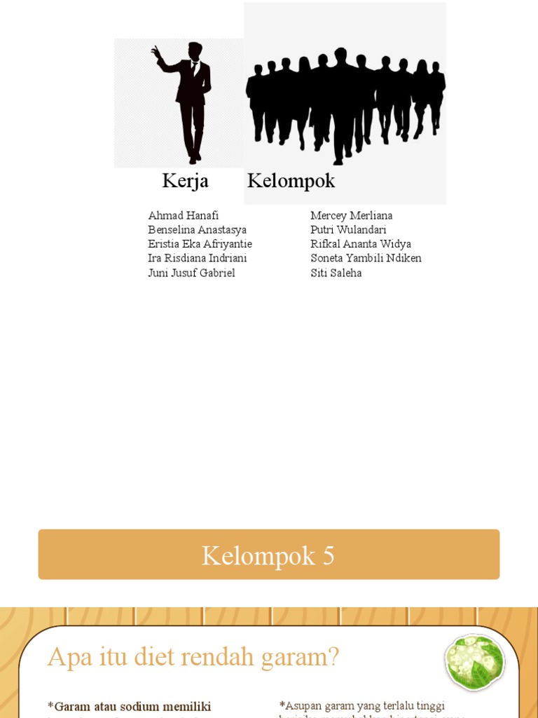 KEL. 5 Diet Rendah Garam | PDF