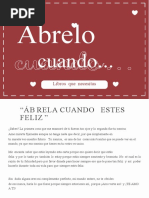 Cartas Abreme Cuando | PDF | Amor