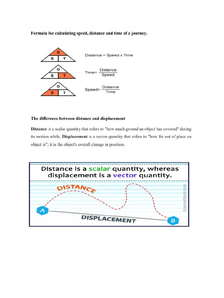 Week 5 - Motion Speed Velocity Acceleration SUMMARY NOTES | PDF | Speed ... Week 5 - Motion Speed Velocity Acceleration SUMMARY NOTES | PDF | Speed ...