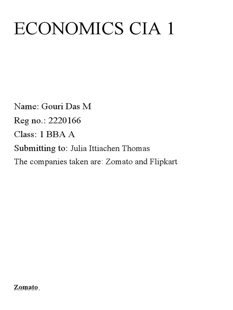 Economics CIA | PDF | Opportunity Cost | Economies