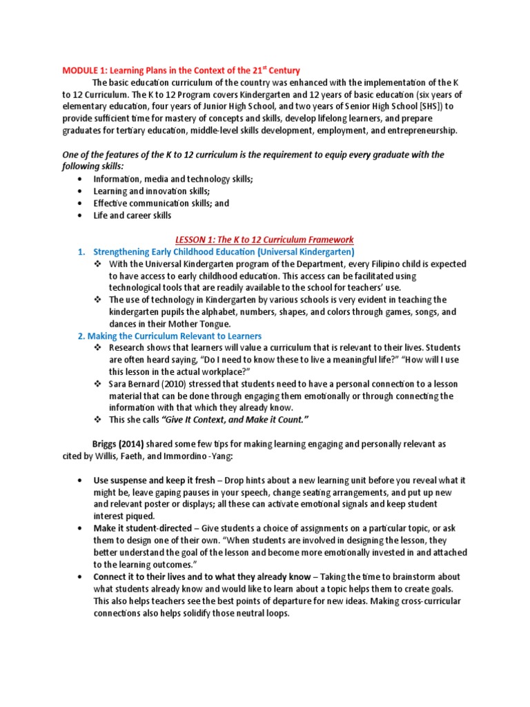 TTL Midterm Reviewer | PDF | Educational Technology | Curriculum