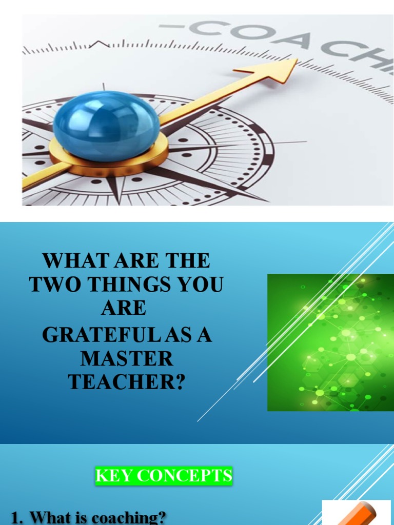 Coaching Session For MTs Summit | PDF | Mindset | Teachers