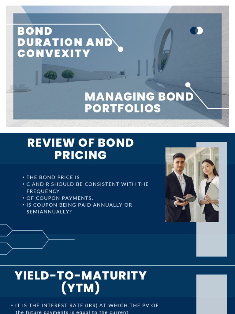 Bond Duration And Convexity Pdf Pdf Bond Duration Bonds Finance