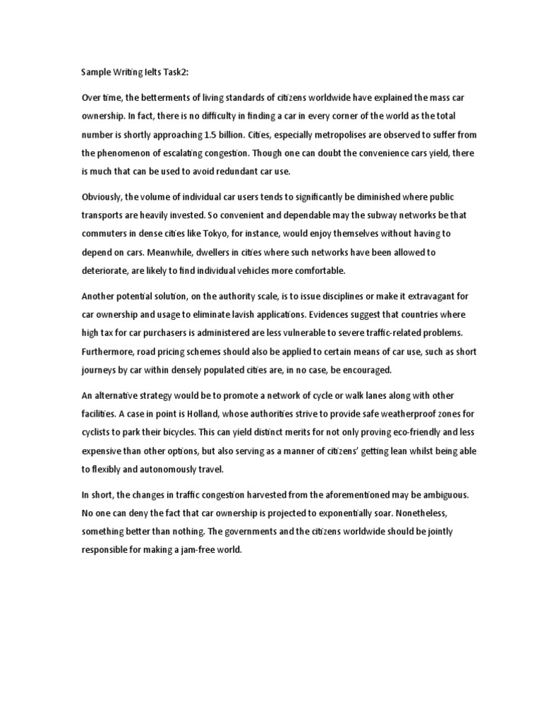 Sample Writing | PDF