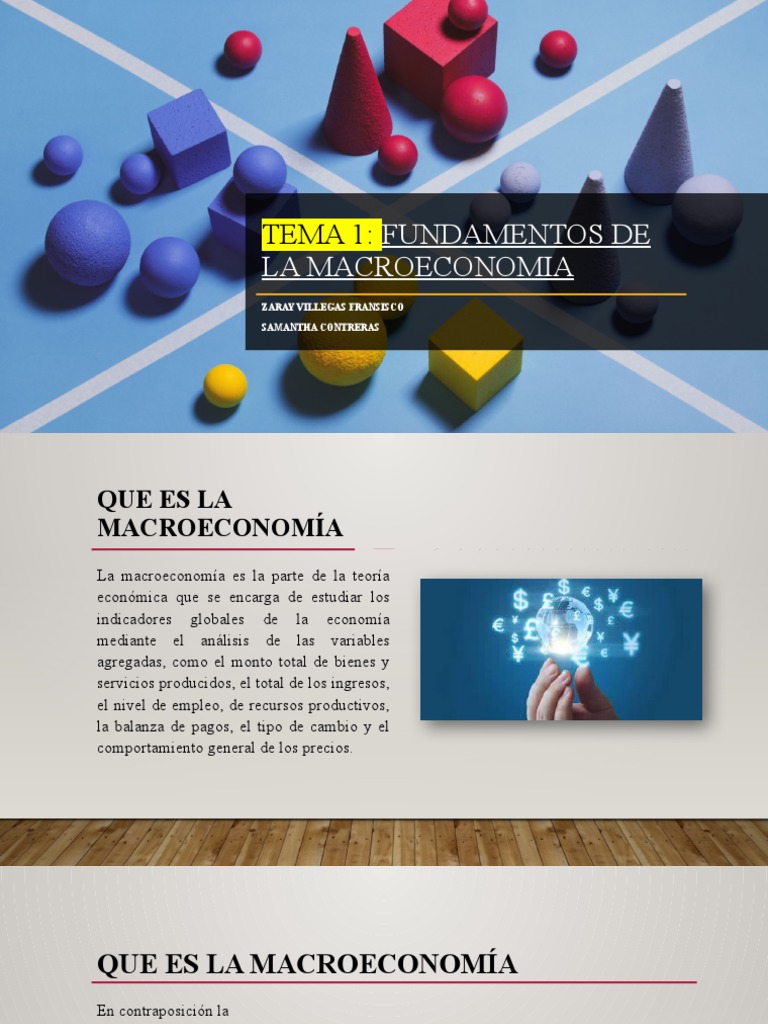 TEMA 1 Fundamentos de La Macroeconomia | PDF | Macroeconómica | Producto Interno Bruto