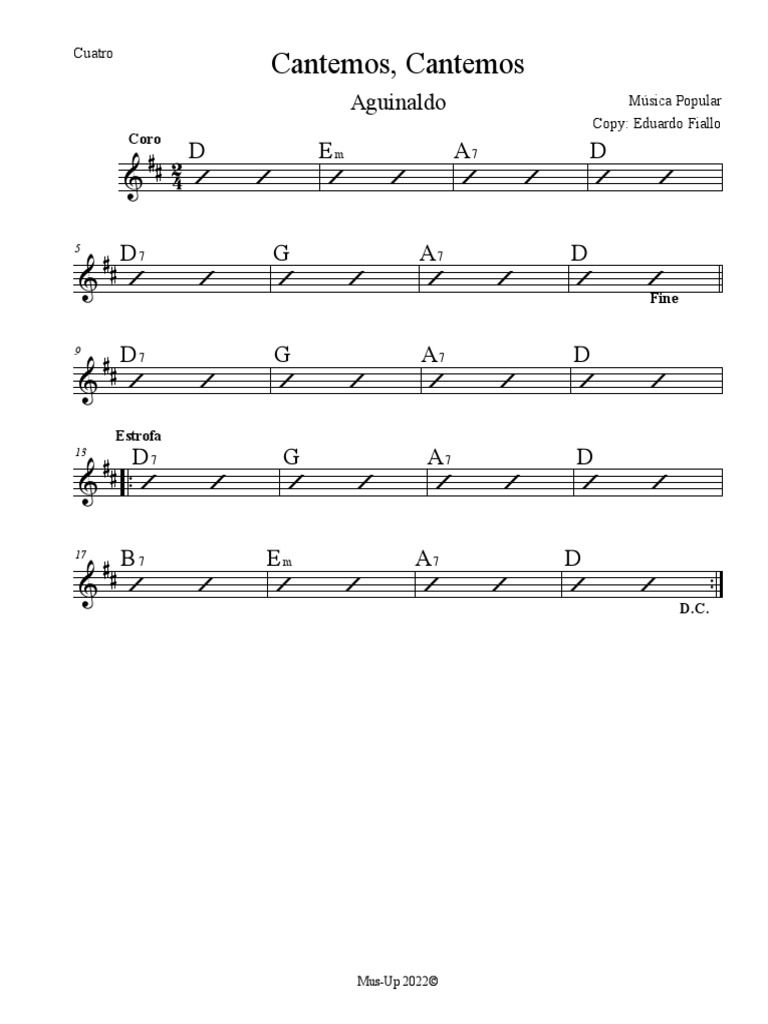 Cantemos Cantemos - Cuatro | PDF