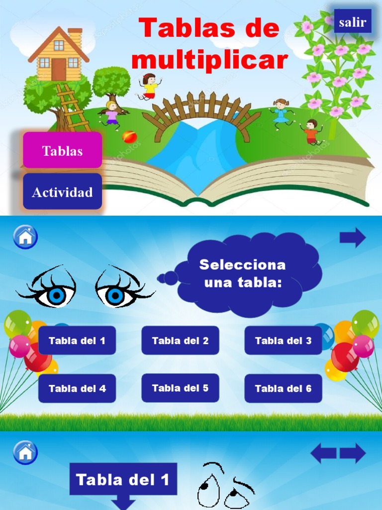 Juego Tablas de Multiplicar | PDF