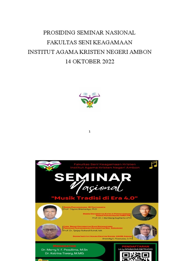 Prosiding Seminar Nasional | PDF