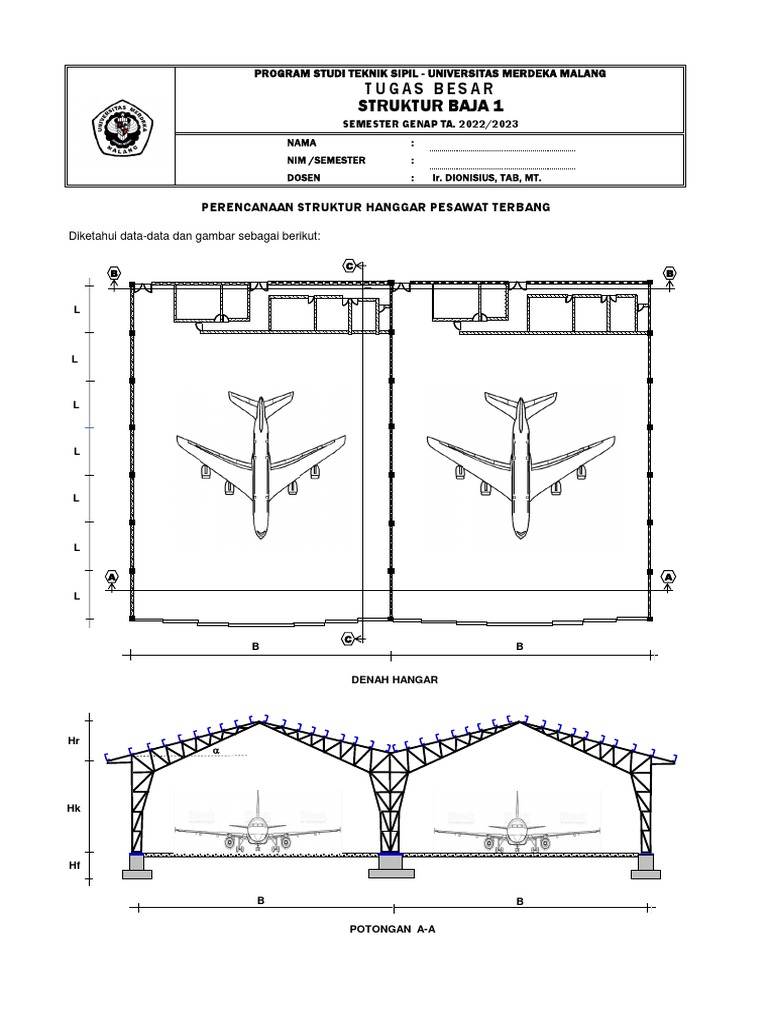 Hangar Pesawat | PDF