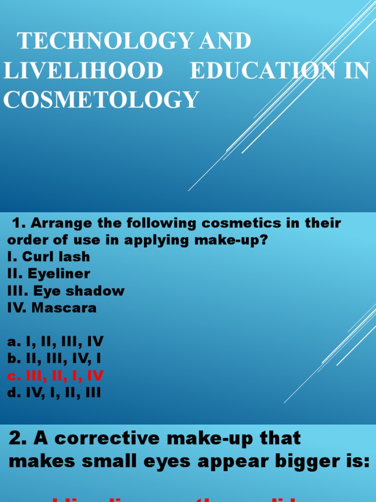 COSMETOLOGY | PDF | Nail (Anatomy) | Hairstyle