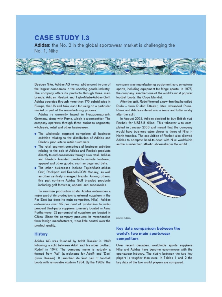 Adidas Vs Nike CASE | PDF | Adidas | Brand