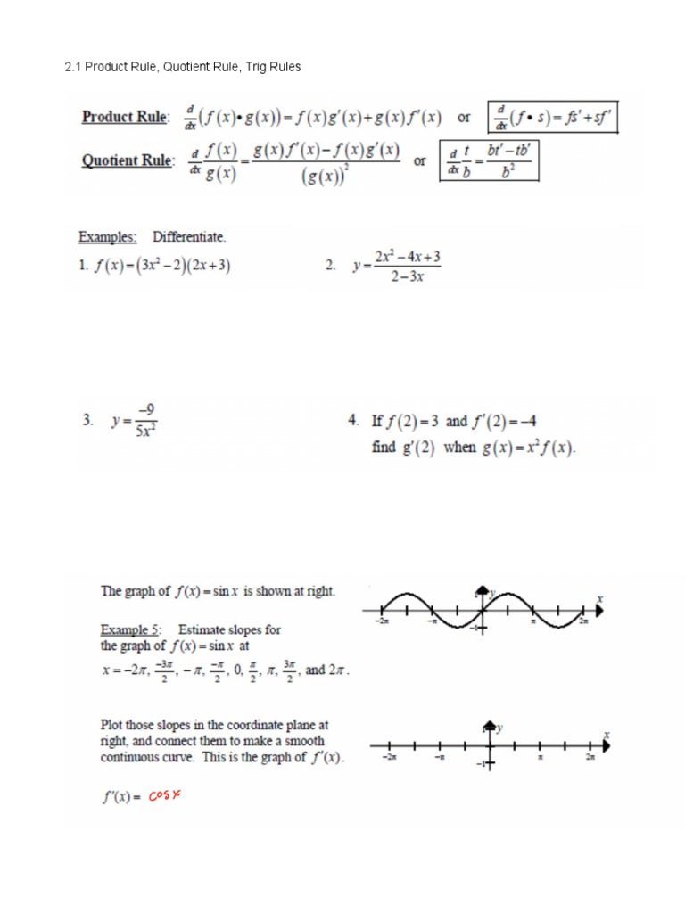 2-1-product-quotient-and-trig-rules-pdf