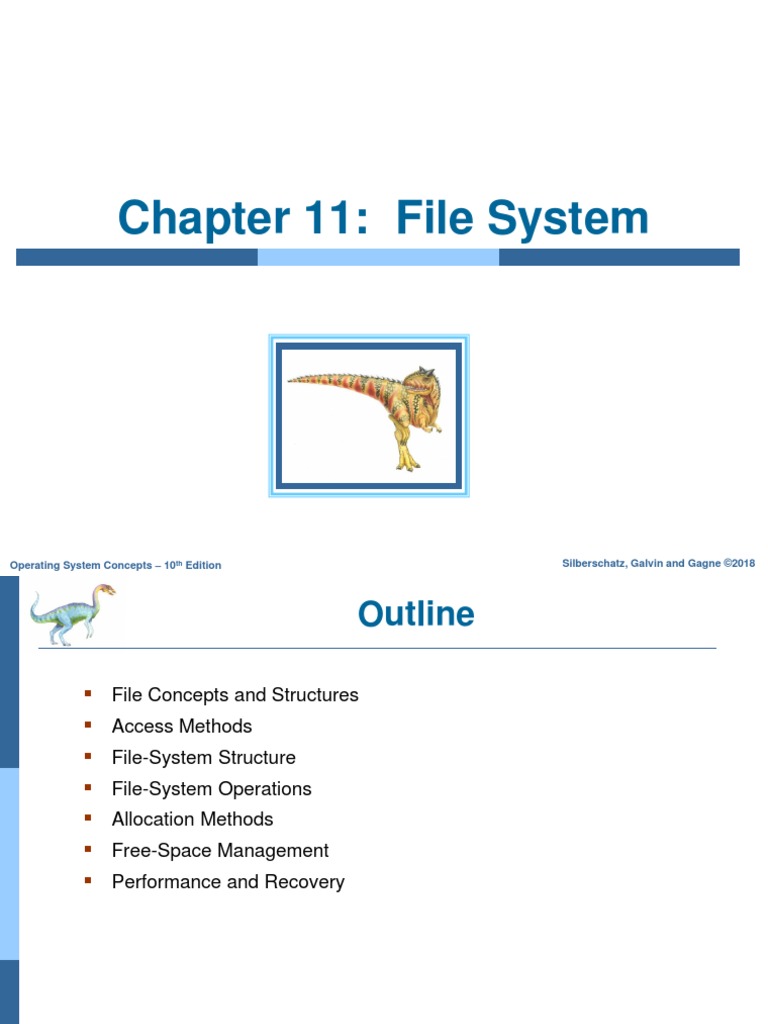 ch11 File System | PDF | File System | Computer File ch11 File System | PDF | File System | Computer File