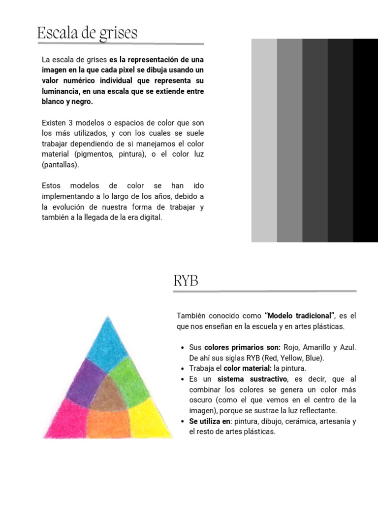 Escala de Grises | PDF | Color | Cian