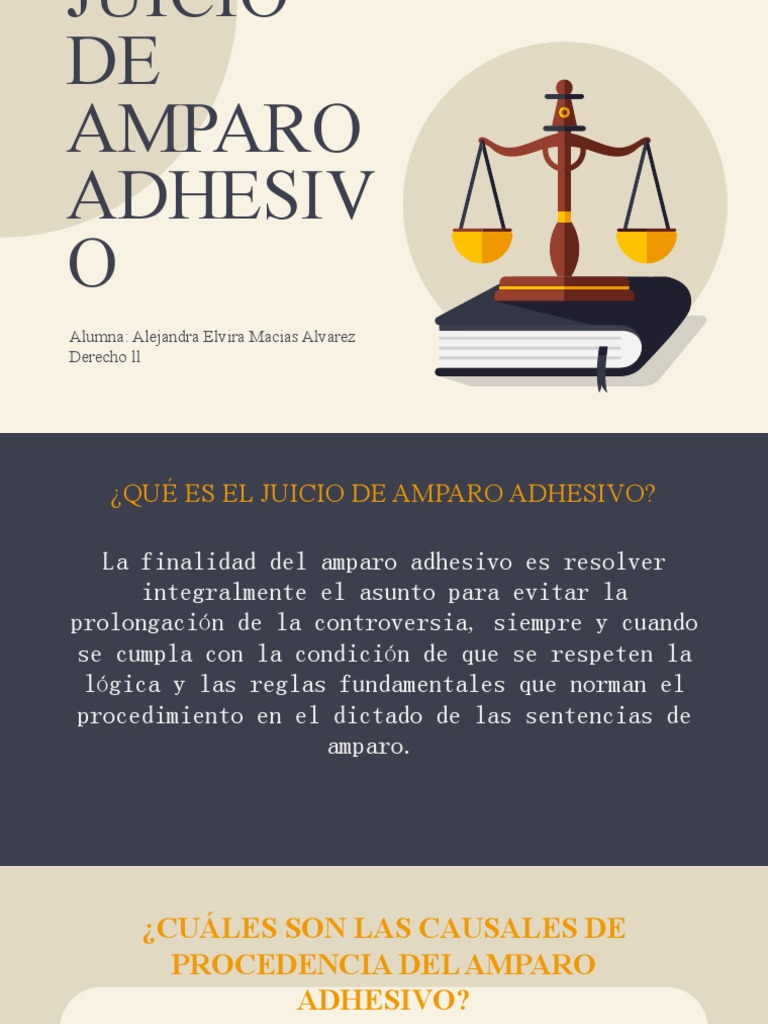 Amparo Adhesivo | PDF