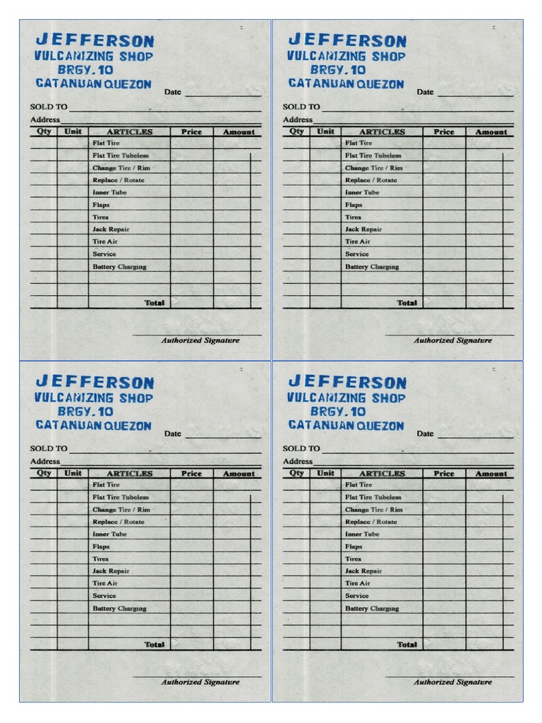 Jeff Receipt | PDF