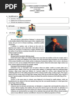 Geography Notes - Vulcanicity | PDF | Volcano | Lava