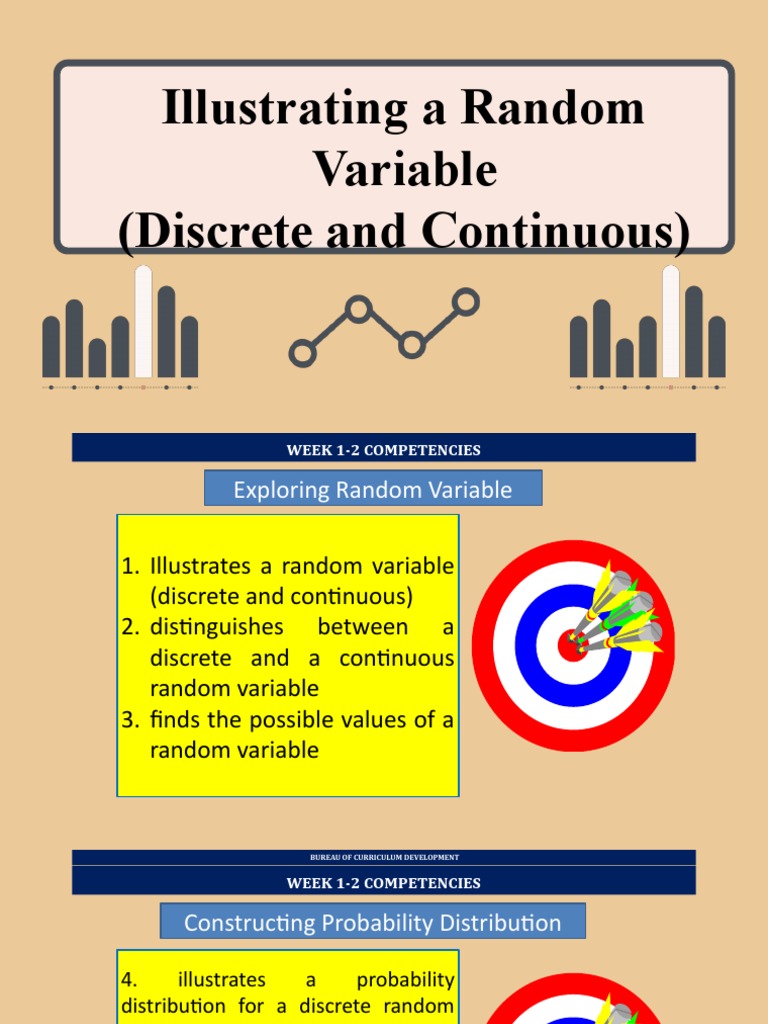 Illustrating A Random Variable (Discrete and Continuous) | Download Free PDF | Probability ...