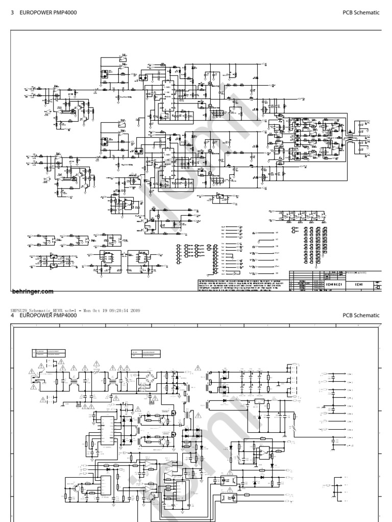 Europower PMP4000 Sch-10225 | PDF