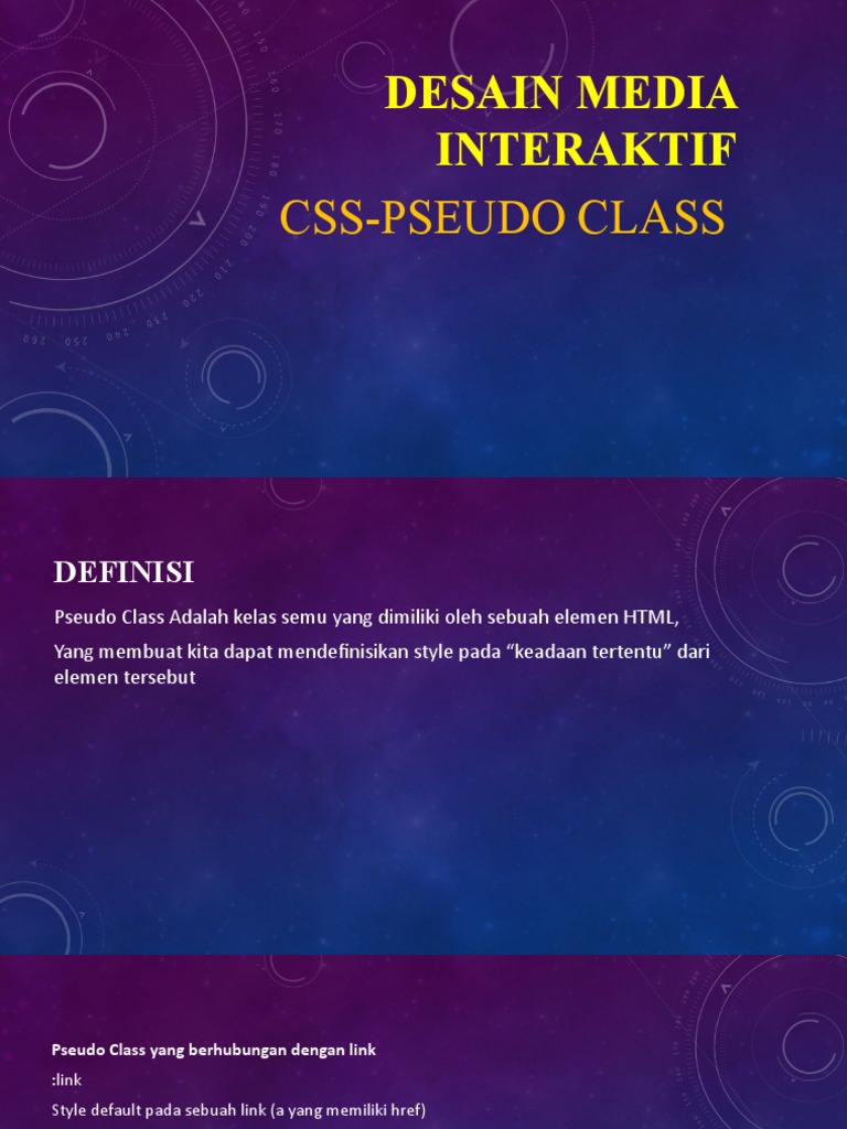 4.css-Pseudo Class | PDF