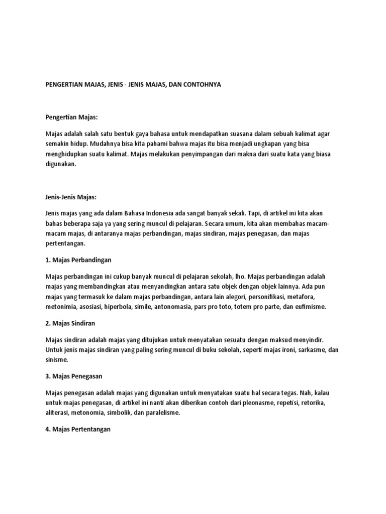 PENGERTIAN MAJA-WPS Office | PDF